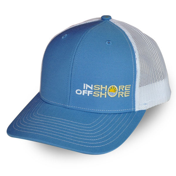 Inshore Offshore Snapback Cap in Columbia Blue – Inshore Offshore Gear